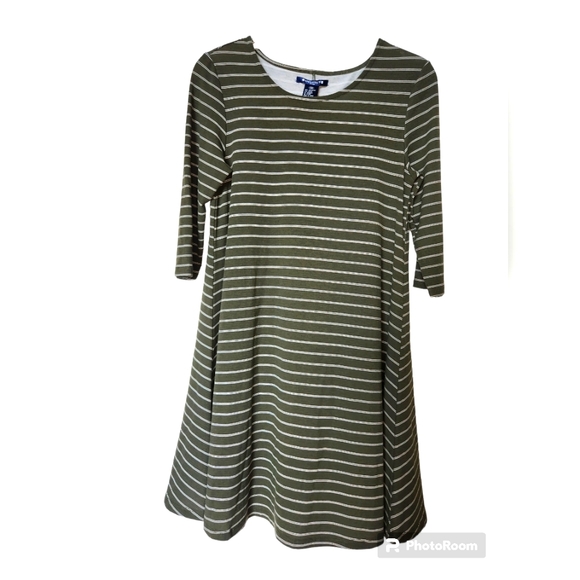 Architect | Dresses | Nwt Architect Petite Small Olive Green With White ...
